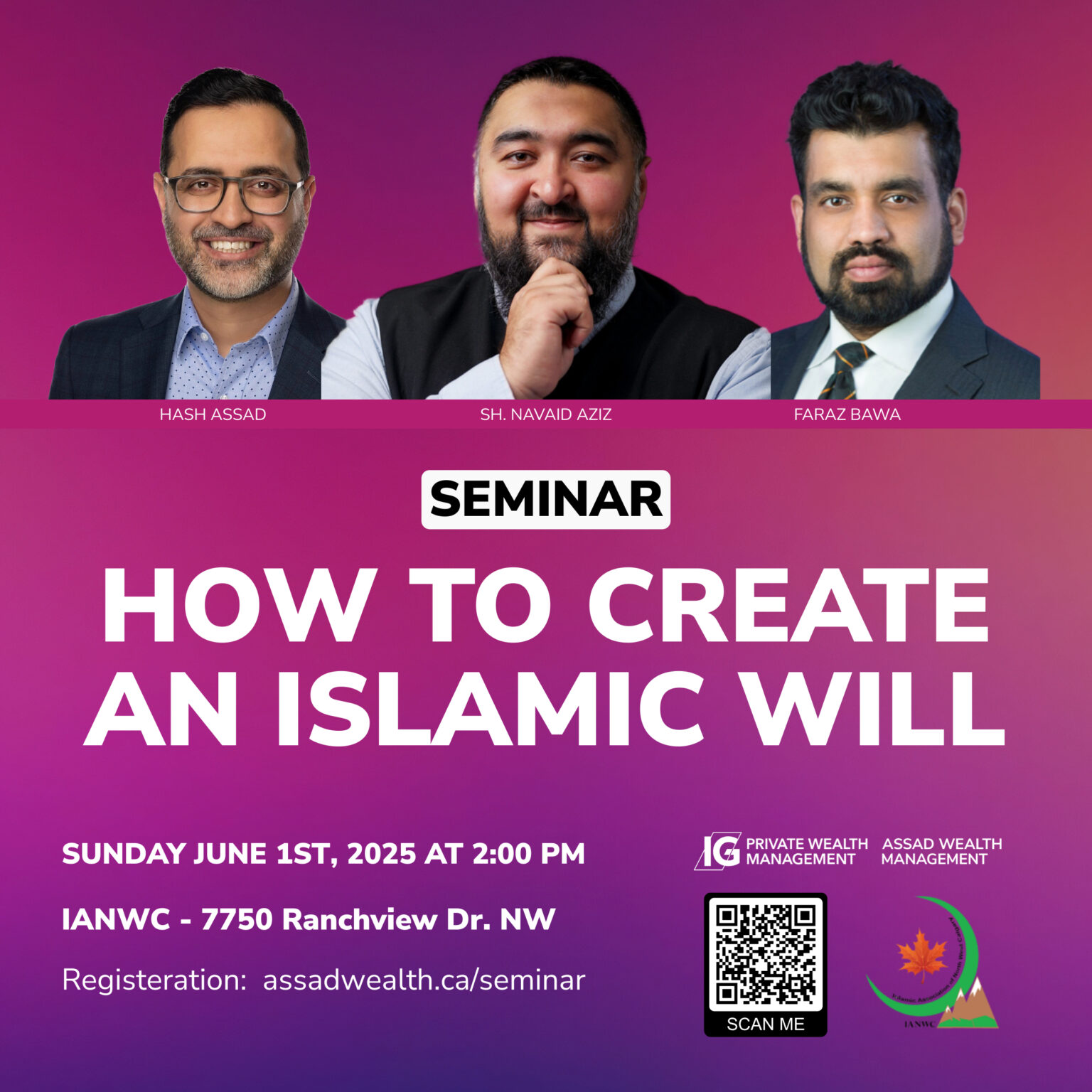 Islamic Will Seminar – IANWC